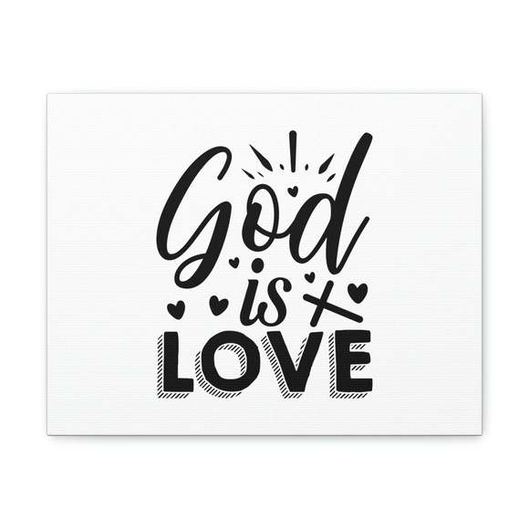 Printify | Art | Scripture Sign God Is Love John 48 Cross Christian ...